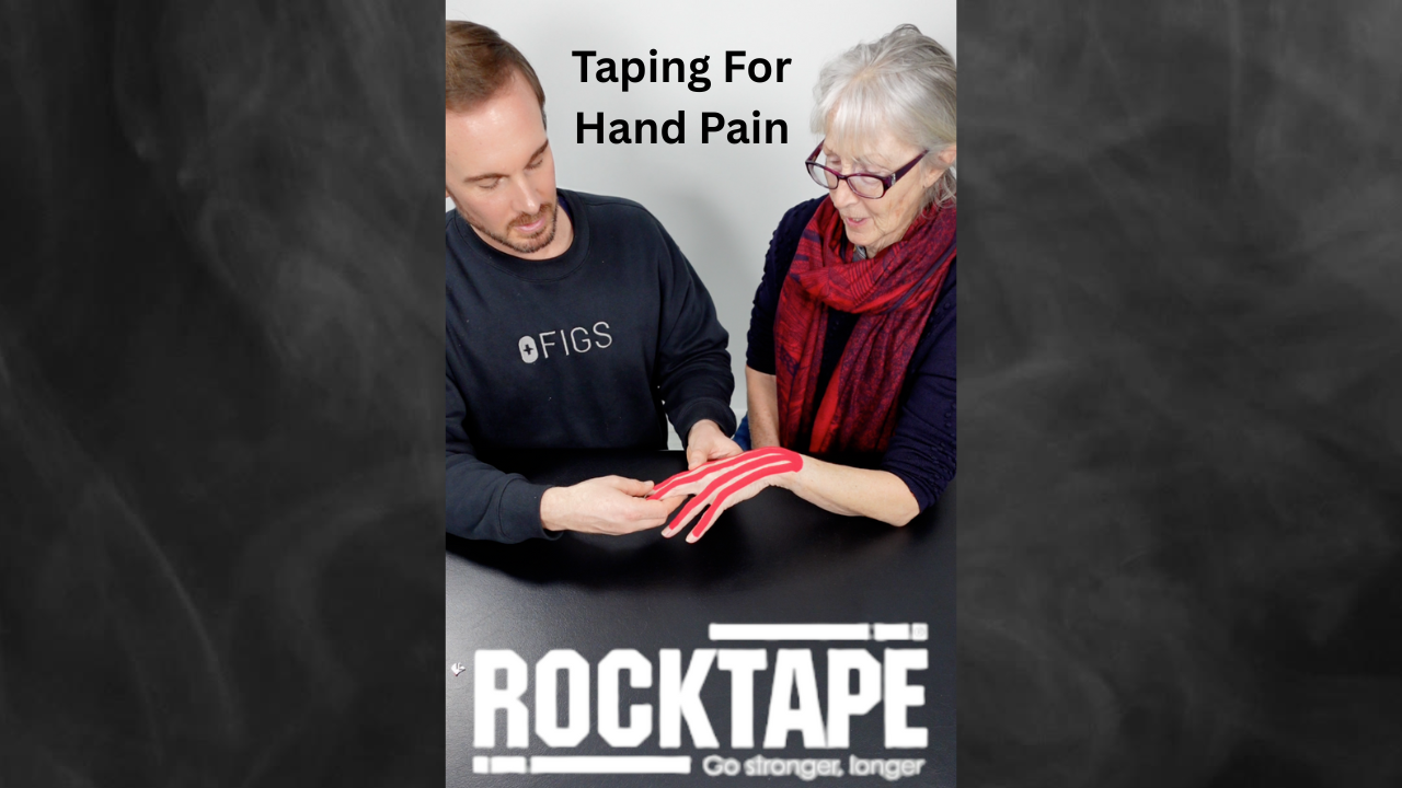 Hand Pain Taping Options – Rocktape UK